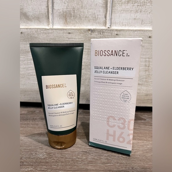 Biossance | Skincare | Nwt Biossance Squalane Elderberry Jelly Cleanser | Poshmark